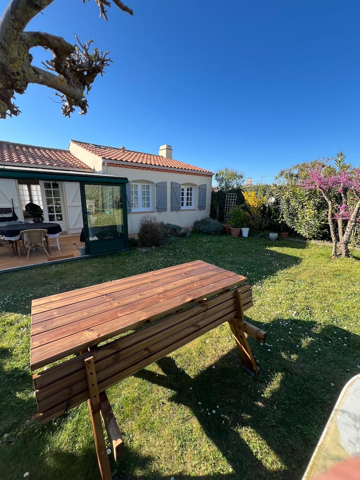 Maison De Famille Avec Jardin à 3 Min De La Plage - Saint-Hilaire-de-Riez