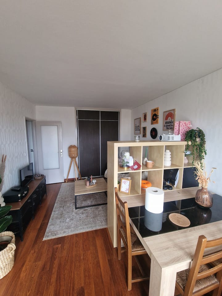 Cocoon Moderne Au 9eme éTage - Saint-Denis, France