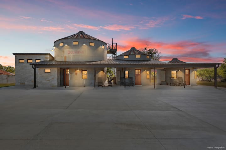 Rent All 3 Silos • Unique Farm Stay Retreat - Temple, TX