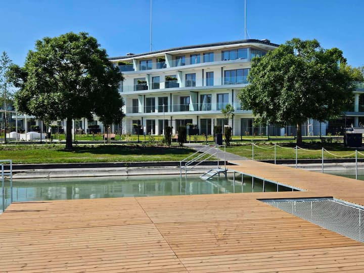 Szemesbay- Balatonpart, Medence, Wellness, Garázs - Balatonszemes