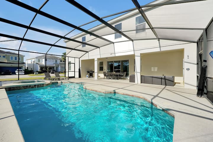 Sleep 26 Super Spacious Disney Villa Club Bbq Pool - Kissimmee, FL