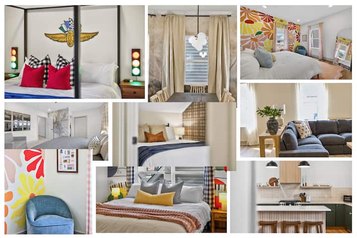 ¡Socialhaus! Sleeps 16! 5 Mins To Gainbridge - Indianapolis, IN