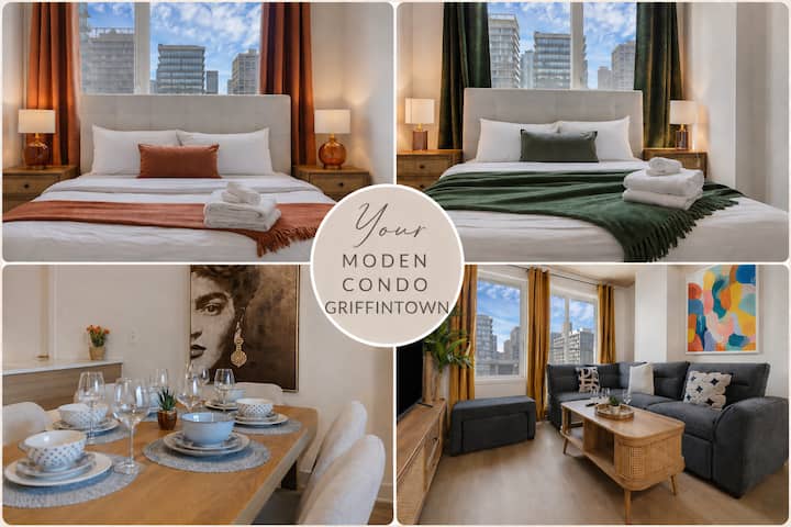 Modern Condo Griffintown | Free Ev Parking - Montreal
