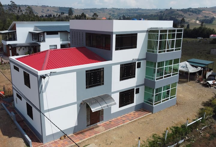 Acogedor Apto Campestre Bbq, Silencio Y Naturaleza - Tunja