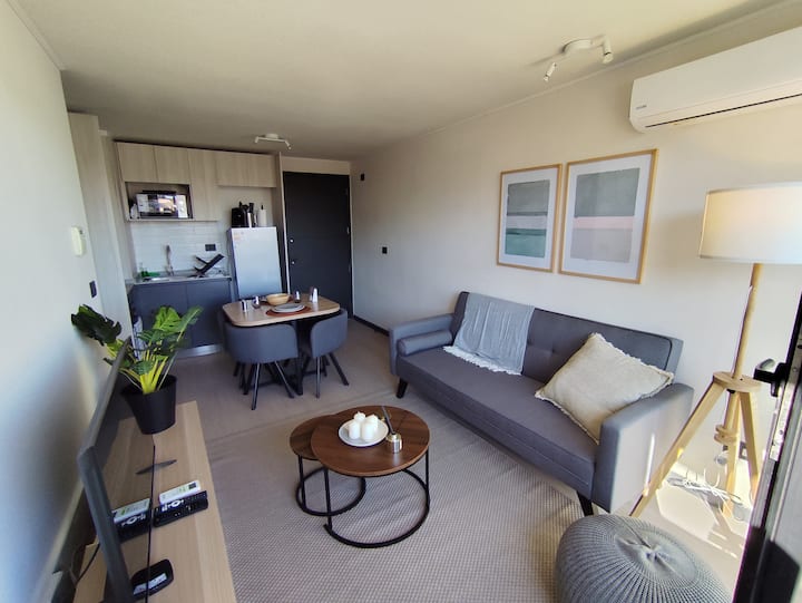 Moderno Depto 2d/2b | Cerca Mall, Clínicas Y Metro - El Bosque, Chile