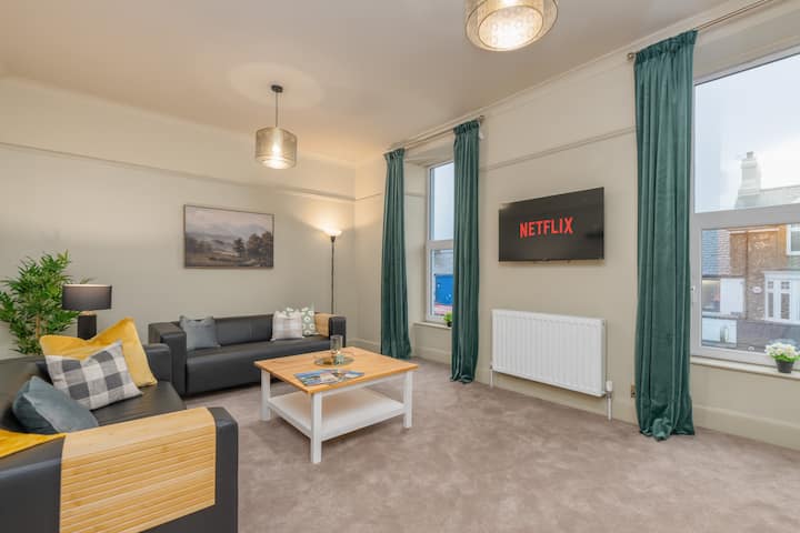 2 Bed Modern Apt-porthmadog Town Centre/parking - Portmeirion