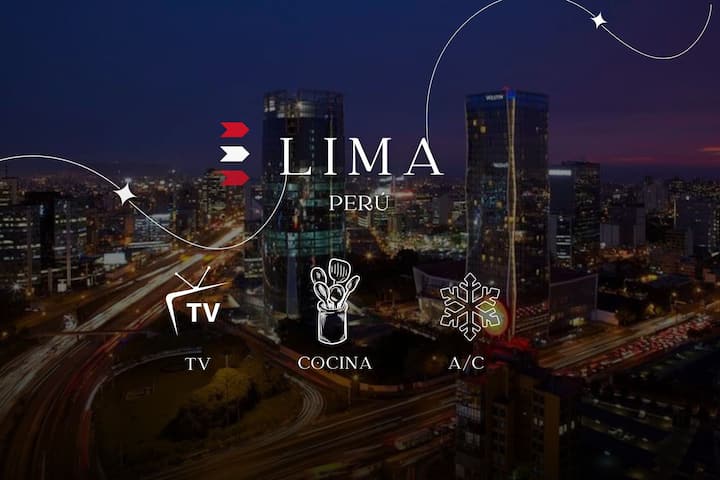 Comfy Apt+kitchen+tv+laundry+wifi+parking @Lima - Lima