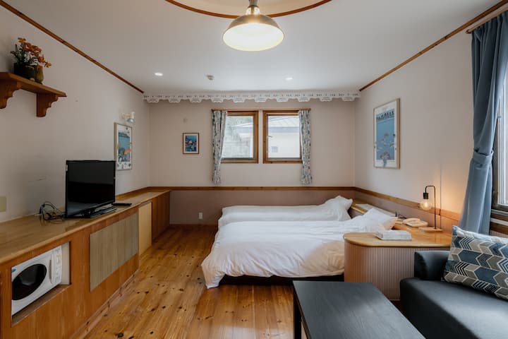 露天風呂付・キッチンなし・洋室｜自由に持ち込みOk！自分好みの滞在を楽しむ素泊まりプラン - 米子市