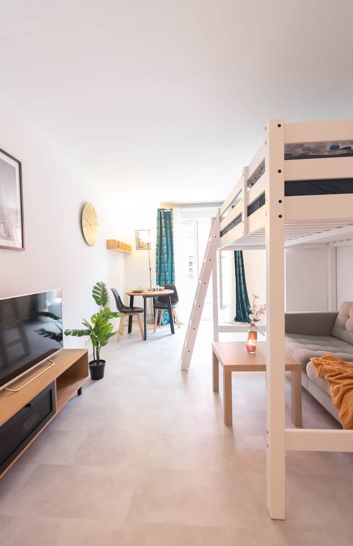 Le Studieux-t1-28 M²-m7-proche Paris - Le Kremlin-Bicêtre