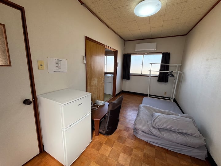 エコノミーハウス 倉敷水島店|水島コンビナート近く|無料駐車場3台|3人向けマンスリー可能|一戸貸し - Okayama, Japan