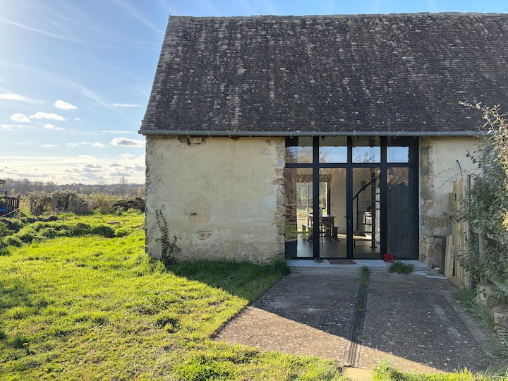 Charmante Grange Rénovée – Idéale Cavaliers - Sarthe