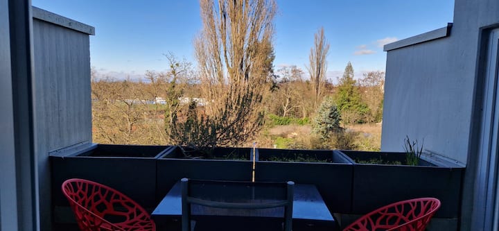 Apartment Direkt Am Waldrand, 4 Schlafplätze - Darmstadt