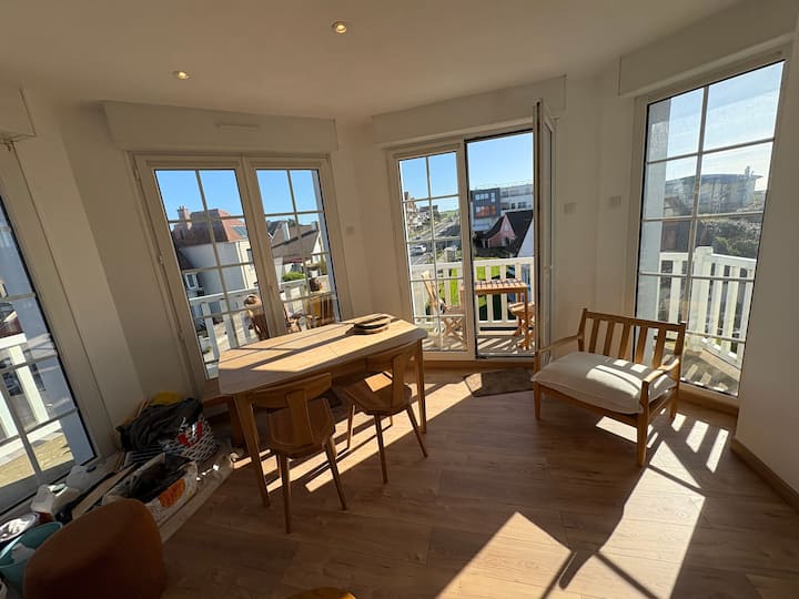 Appt Rés Le Regency Tout Confort Avec Vue Sur Mer - Wimereux