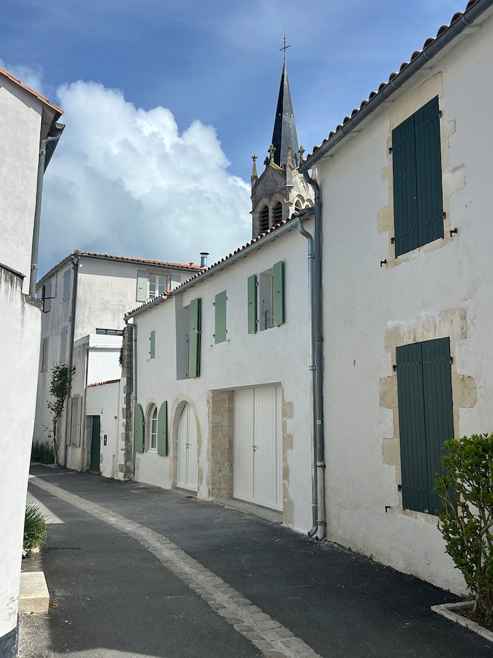 Villa Authentique Au Cœur Du Village - La Couarde-sur-Mer