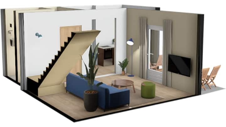 Groot Luxe 2 Slk Appartement + Gezamenlijke Tuin - Mallnitz