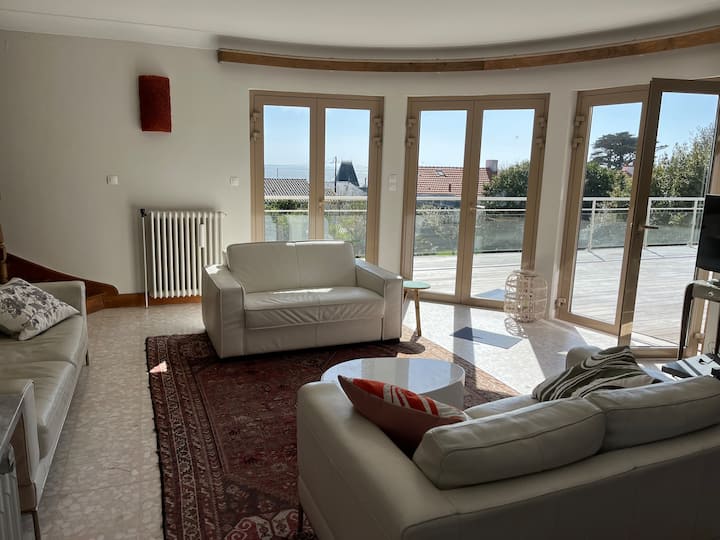 Villa Vue Mer Et Plage à Pied - La Bernerie-en-Retz