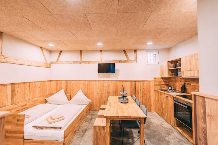 Gut Hügle Möttelin Abendsonne - Weingarten