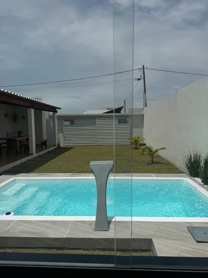 Casa Bela Praia - óTima Localização Com Piscina - Prado