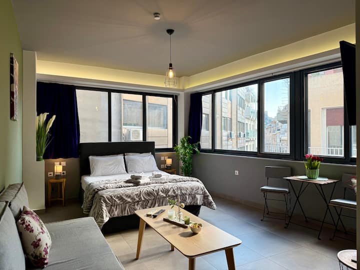 Chic Studio | 5 Min Walk To Monastiraki - Atenas