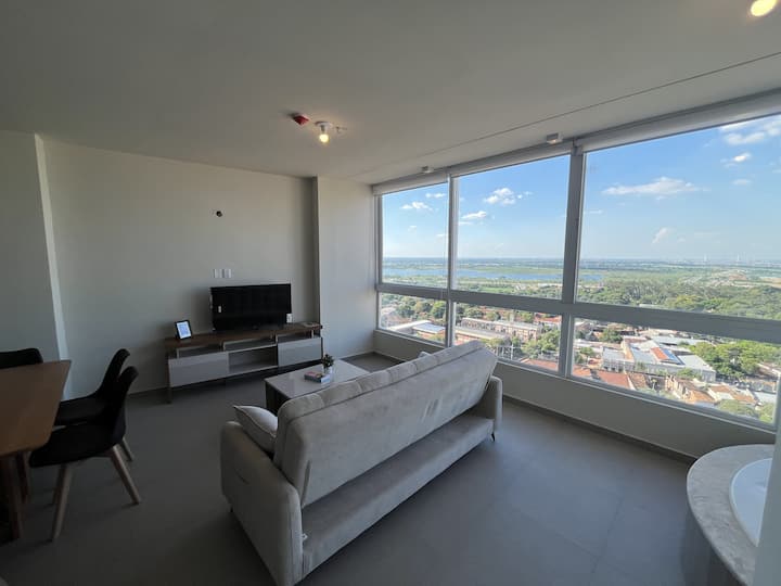 Pent-house Proximo Al Centro Con Vista A La Bahia - Paraguay