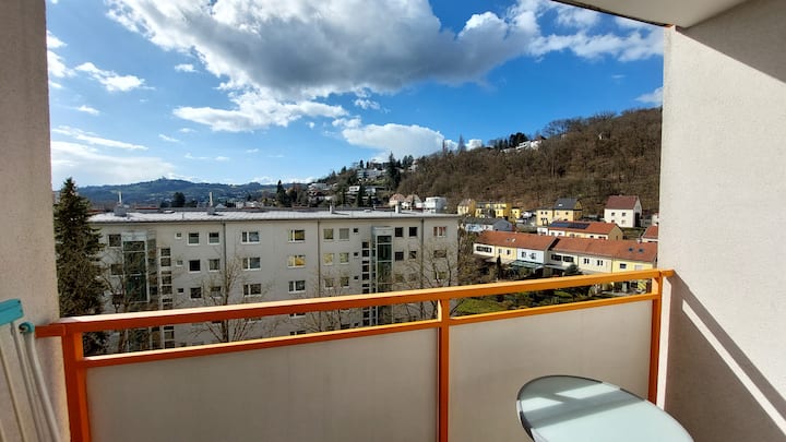 Charmantes Studio Mit Balkon Bei Der Jku - Linz