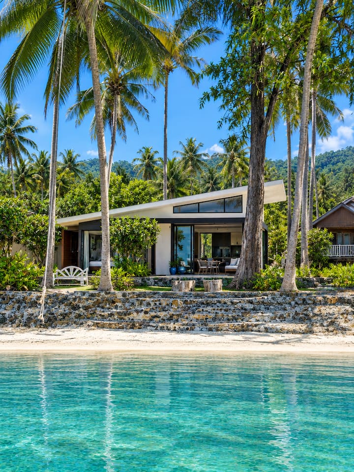 Modern 2br Beachfont House - Chaloklum - Ko Pha Ngan