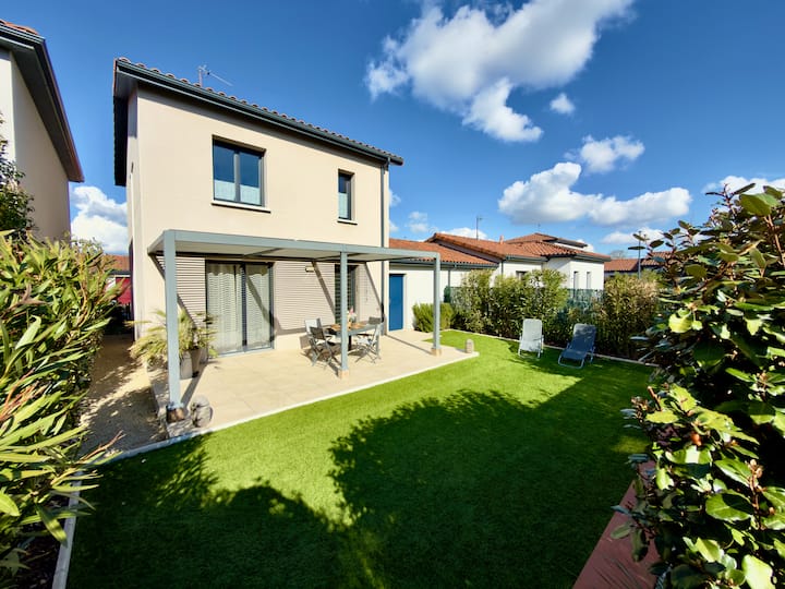 Maison Calme Climatisée-proche Meett Et Aéroport - Cornebarrieu
