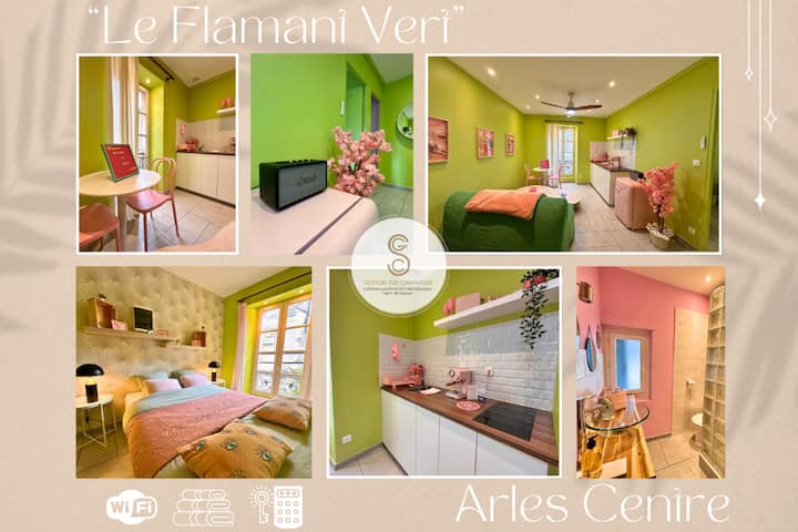 *Arles Getaway - Le Flamant Vert* Proche Forum - Arles
