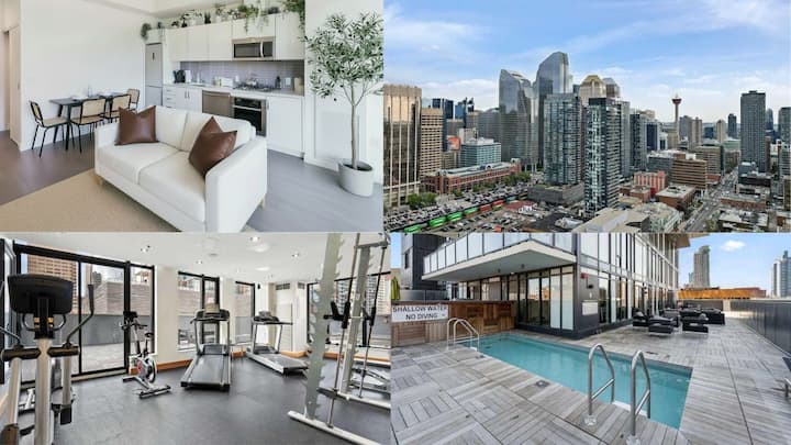 Traveller's Dream | Pool, Gym, Parking & Views - Mount Royal University