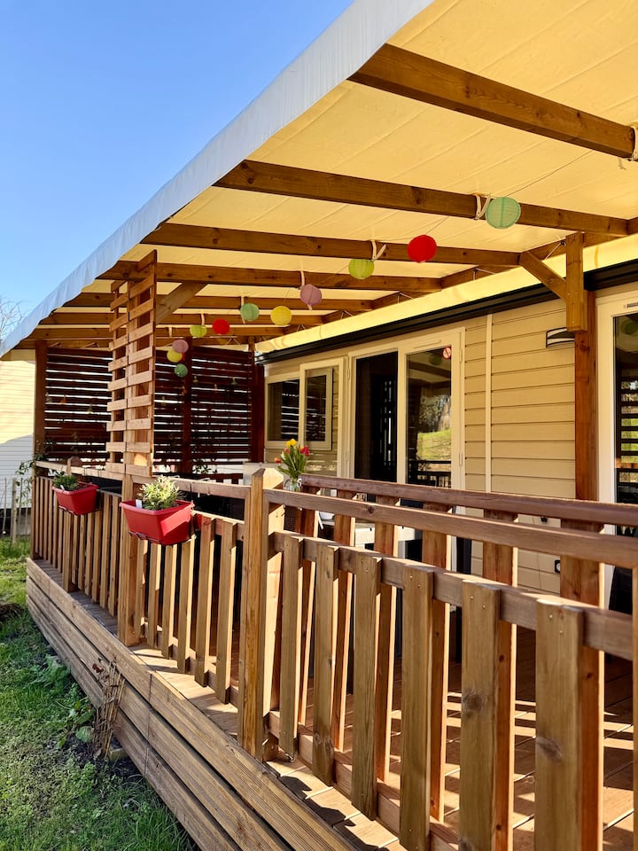 Mobil-home Plage à Pied - Camping 4 éToiles - Frankreich