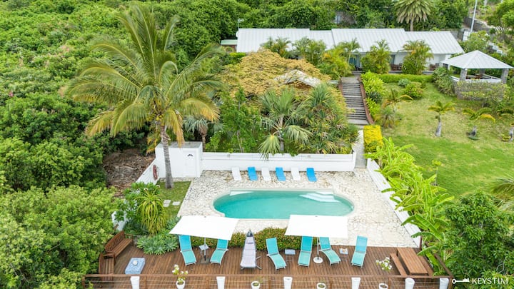 Le Zen - Piscine Vue Océan - Saint-Leu
