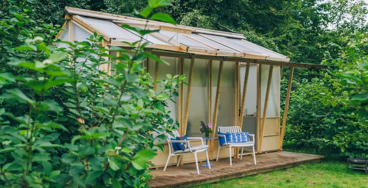 Het Bos Roept! Trekkershut Anne - Texel