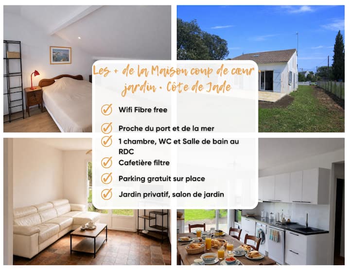 Maison Coup De Cœur  Jardin  Côte De Jade - Le Pouliguen