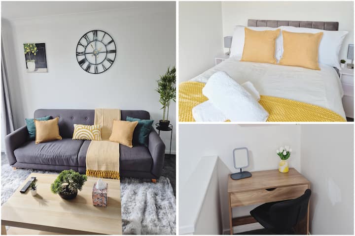 Modern Luxurious Apartment With Balcony - Milton Keynes