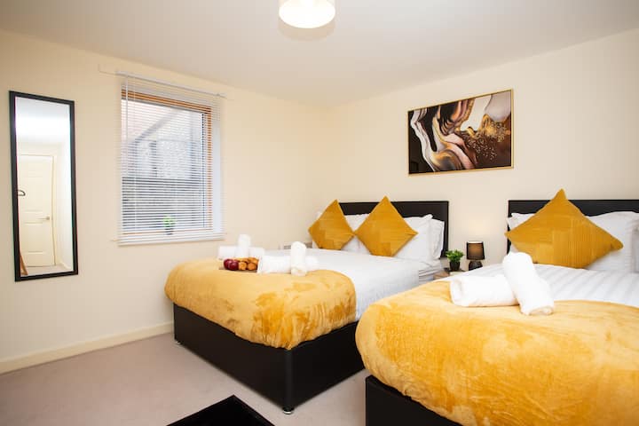 Stylish 2br City Centre - Fast Wifi & Near Train! - Newcastle upon Tyne