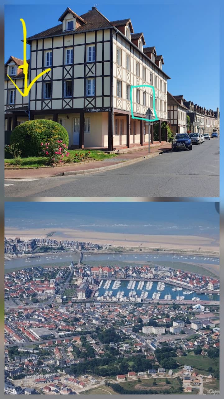 Studio Toutes Commodités Centre-ville, 4 Couchages - Franceville-Plage