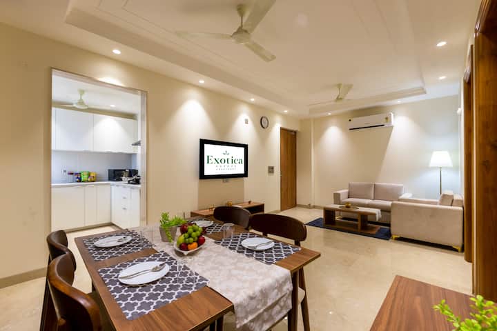 Avenue 2bhk Apartment Near Galleria & Golf Course - Gurugram