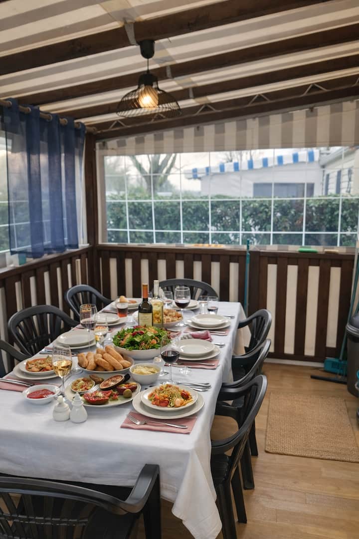 Joli Mobil-home - Terrasse Couverte Près De La Mer - Pornic