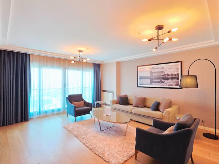 Gym | Sauna | Havuz | Otel Hizmeti Lüx Connect 3+2 - Istanbul