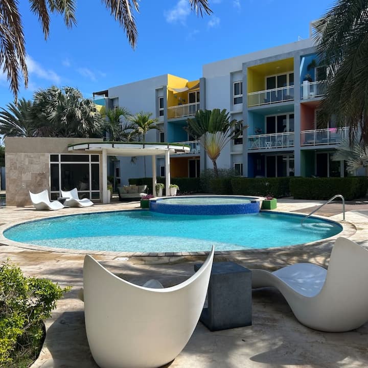 Isla Bonita 1br Condo Near Eagle Beach| Pool & Bbq - Aruba