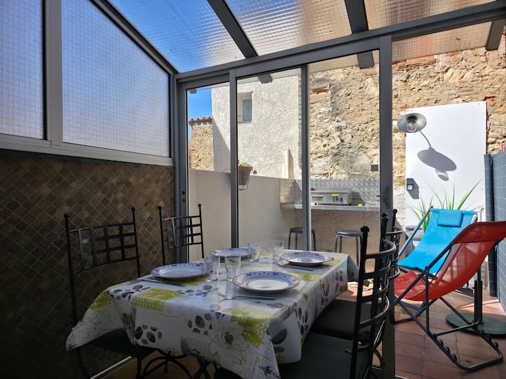 Maison De Village Cosy | 2 Chambres | Terrasse - Torreilles