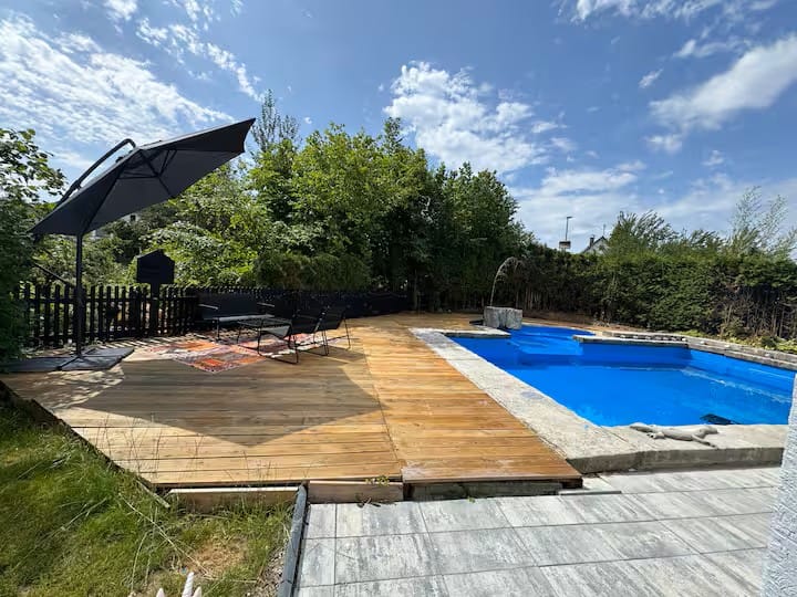 Großes Ferienhaus Mit Pool & Garten | Bis 12 Gäste - Markt Indersdorf