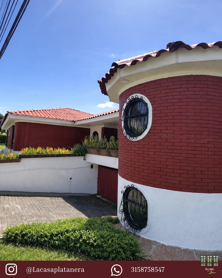 Vivienda Campestre Villa Mali By Casa Platanera. - Armenia