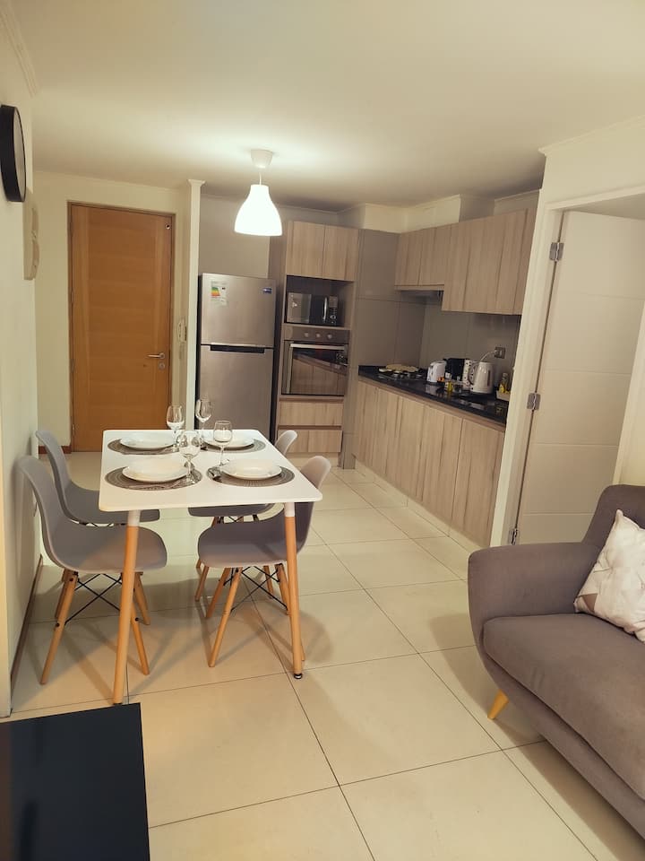 2d-2b | Metro, Wifi, Nespresso, Full Equipado. - Chile