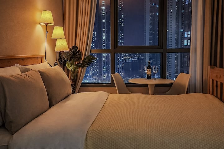 라온하제｜달빛공원역3분 · 편백침대 · 송도에서의 어느 멋진 날 - Incheon