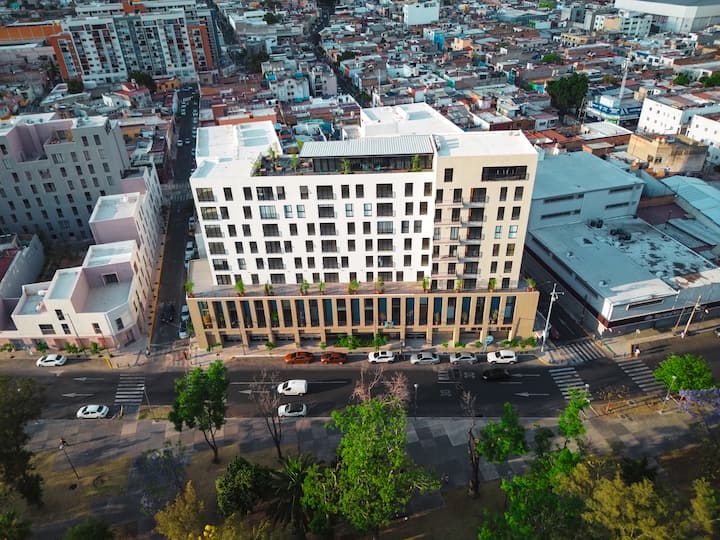 Loft Para 2 Con Hamaca Frente Al Parque Morelos - Mexico