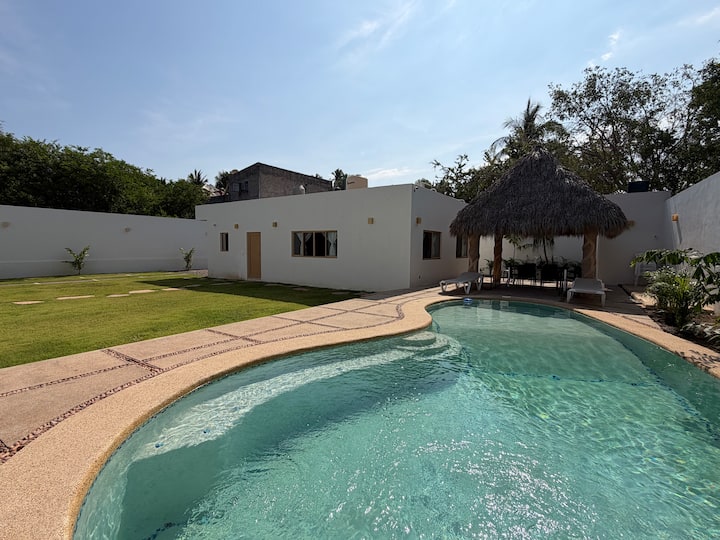 Casa San Luis 1 Alberca Climatizada Cerca De Playa - La Peñita de Jaltemba