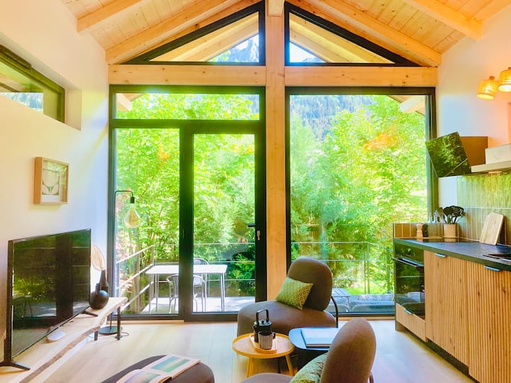 Tiny House Architecturale•vue Montagne•terrasse - Doussard
