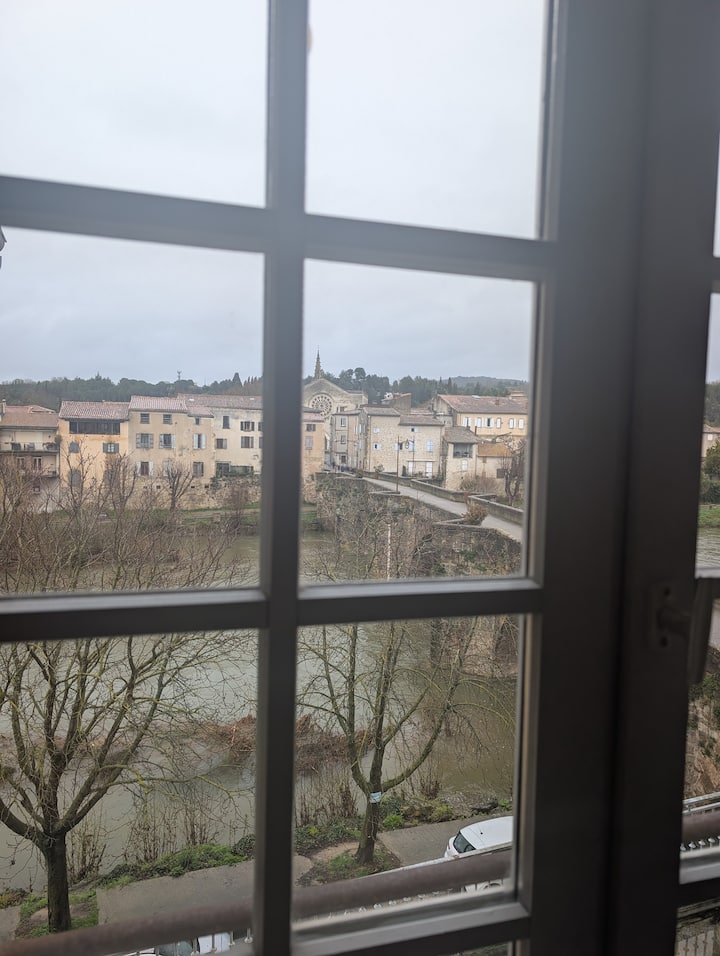 Agréable Logement Centre-ville Vue Sur L'aude - Limoux