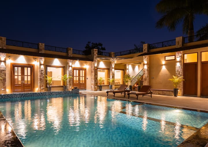 Pet-friendly Suite | Shared Pool | Ranthambore Rd - Sawai Madhopur